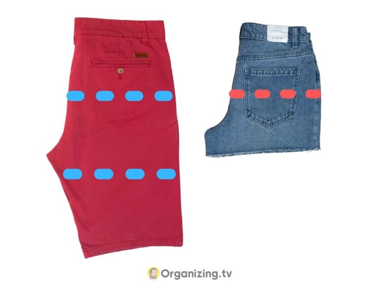 Folding and Storing Shorts: My 4 Favorite Methods (Photos + Video ...