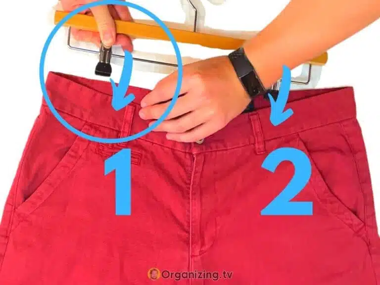 How to Hang Shorts (4 Methods + 7 Best Hangers) – Organizing.TV