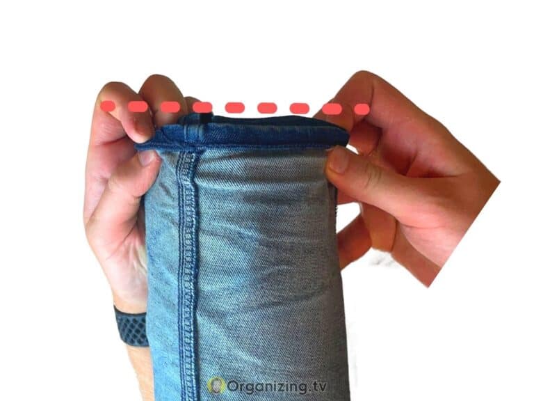 7 Smart Ways to Fold and Store Pants: Fast, Compact, and Neatly (Photos ...