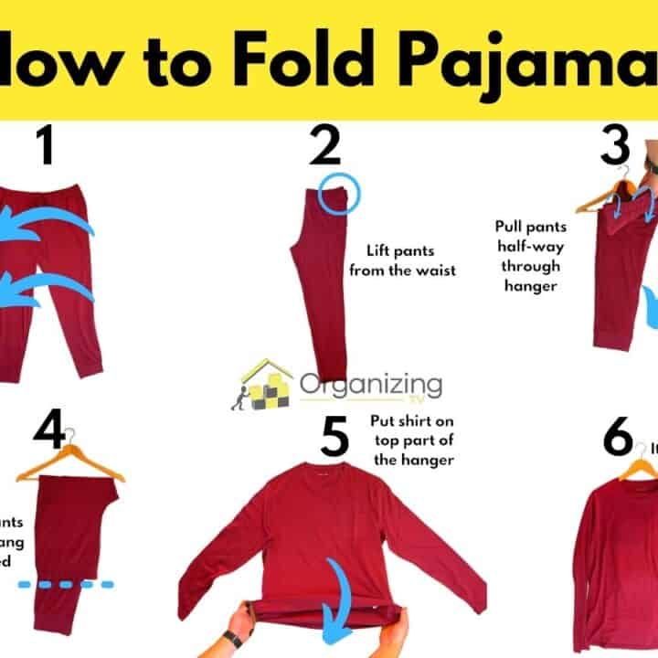 9 Clever Ways to Fold and Store Pajamas: Video + Photo Guide ...