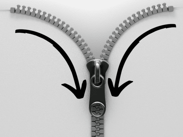 How to STOP Zippers From Falling Down (And Why It Happens) – Organizing.TV