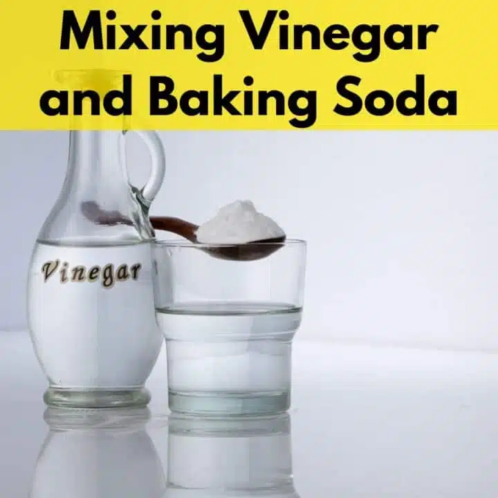 Mixing Vinegar And Baking Soda For Cleaning – Organizing.TV