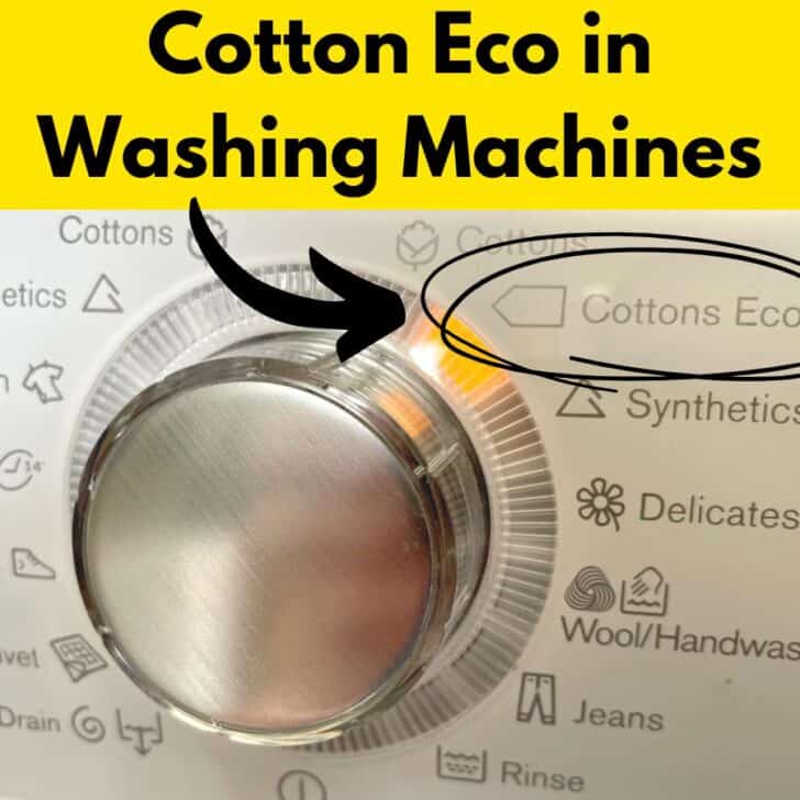 What Is Cotton Eco in Washing Machines (vs. Normal Cotton?) – Organizing.TV