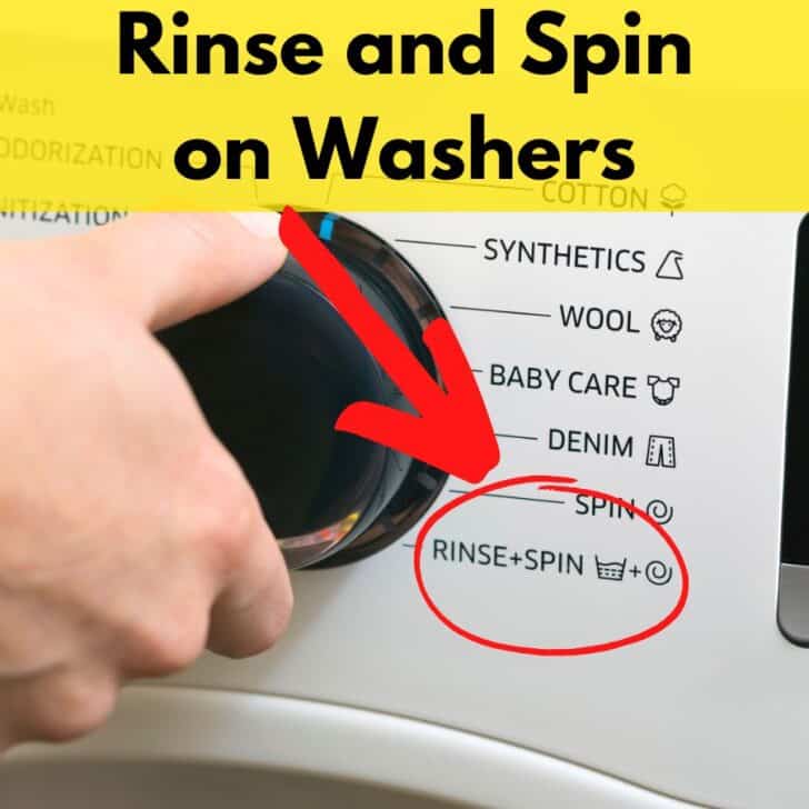 Rinse and Spin on Washing Machines: A Complete Guide – Organizing.TV