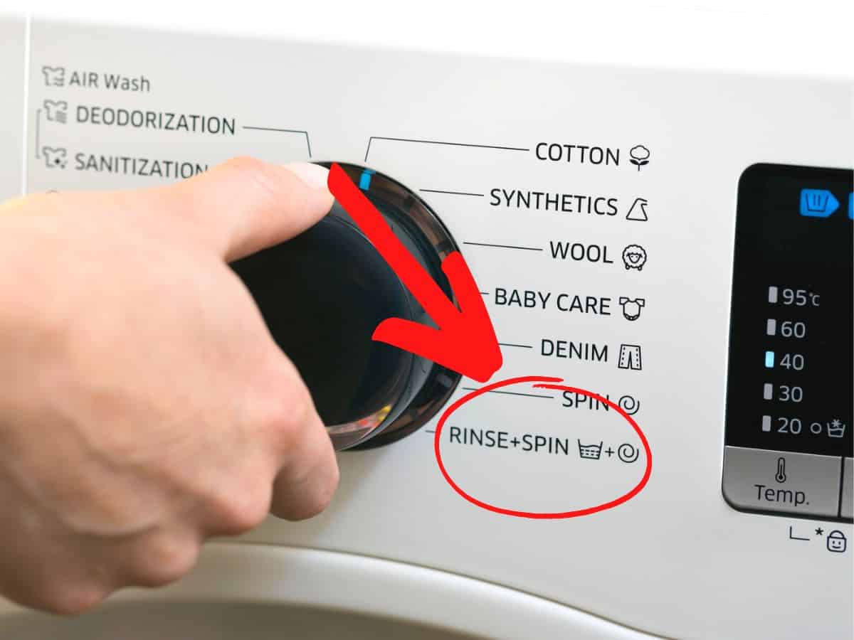 Rinse and Spin on Washers (What It Does and the 6 Times You Actually ...
