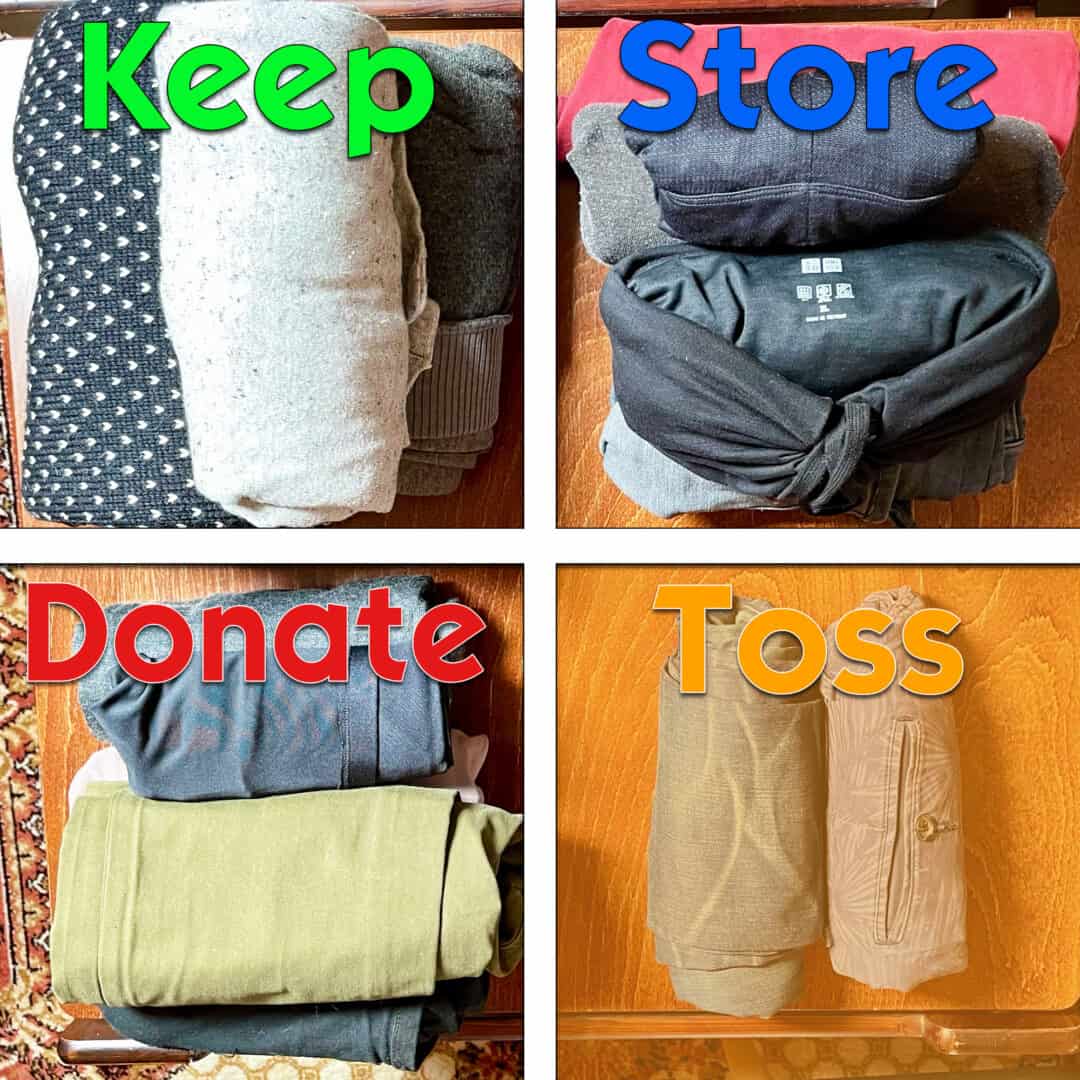 Too Many Clothes? Do This to Make More Space (Step-by-step) – Organizing.TV