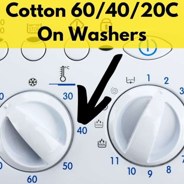 Cotton 60/40/20C on Washing Machines: Complete Guide – Organizing.TV