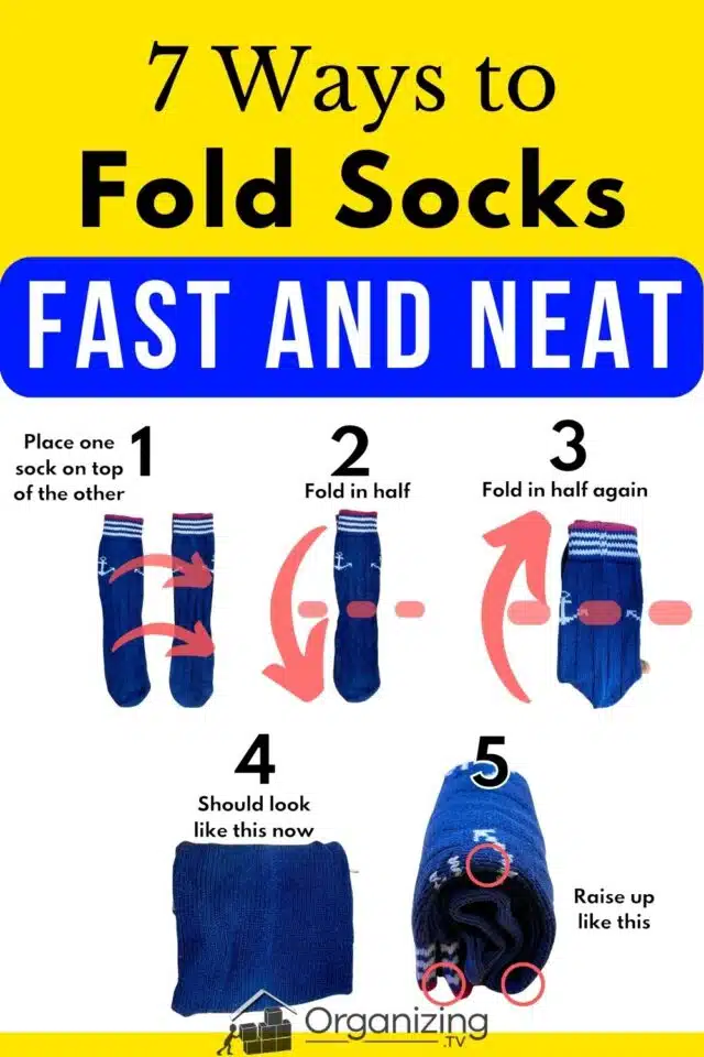 7 Folding Hacks for Socks: Fast, Compact, and Neat Options (Photos ...